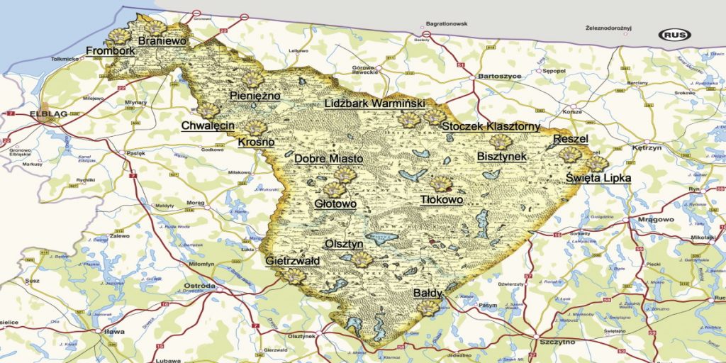 Na Szlaku Świętej Warmii - Mazury Travel