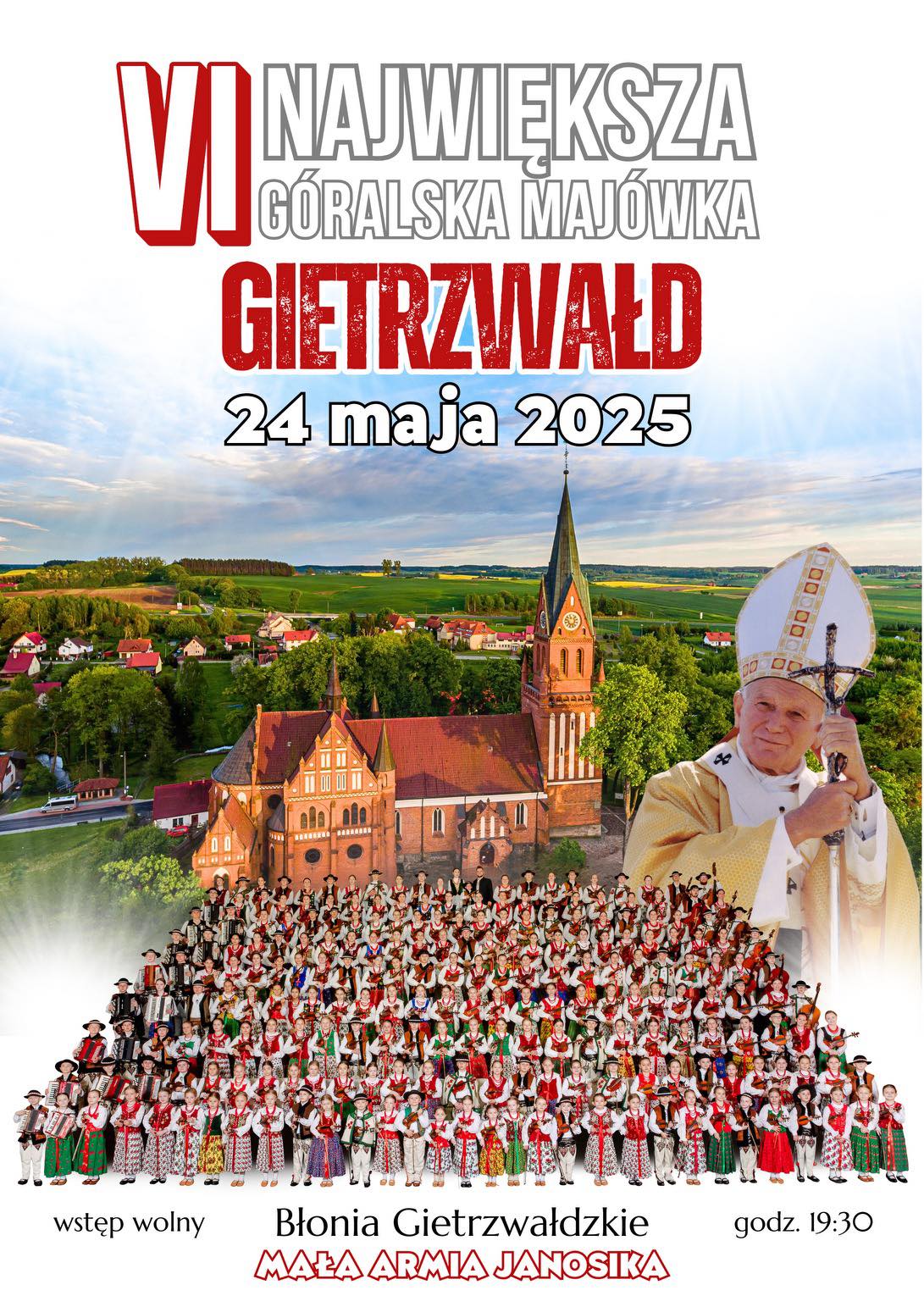 NAJWIĘKSZA MAJÓWKA GÓRALSKA Gietrzwałd 2025 - Mazury Travel